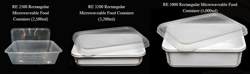 MICROWAVABLE FOOD CONTAINERS - St. Joseph Trading