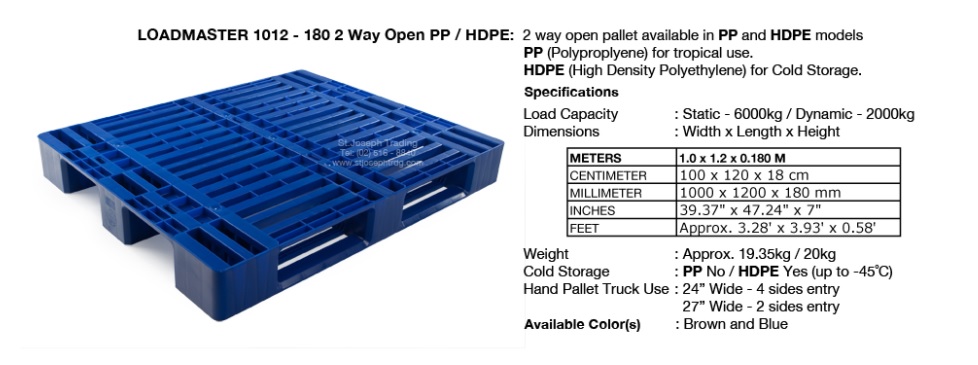 Loadmaster 1012-145 2 Way Open - St. Joseph Trading