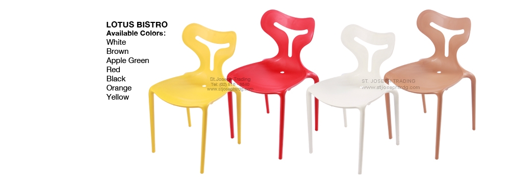 Lotus Bistro Chairs - St. Joseph Trading