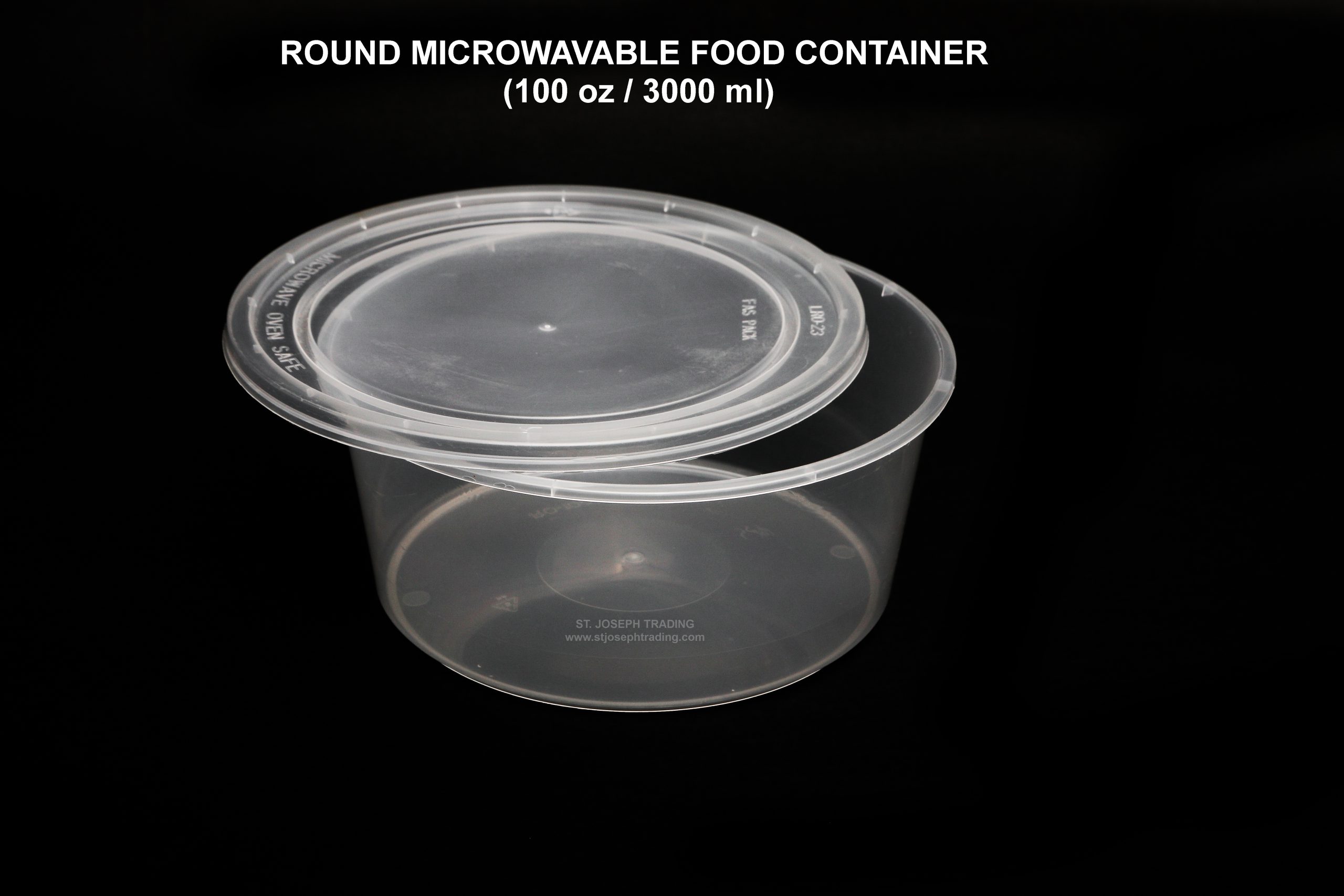 RO-100 MICROWAVABLE CONTAINER - St. Joseph Trading