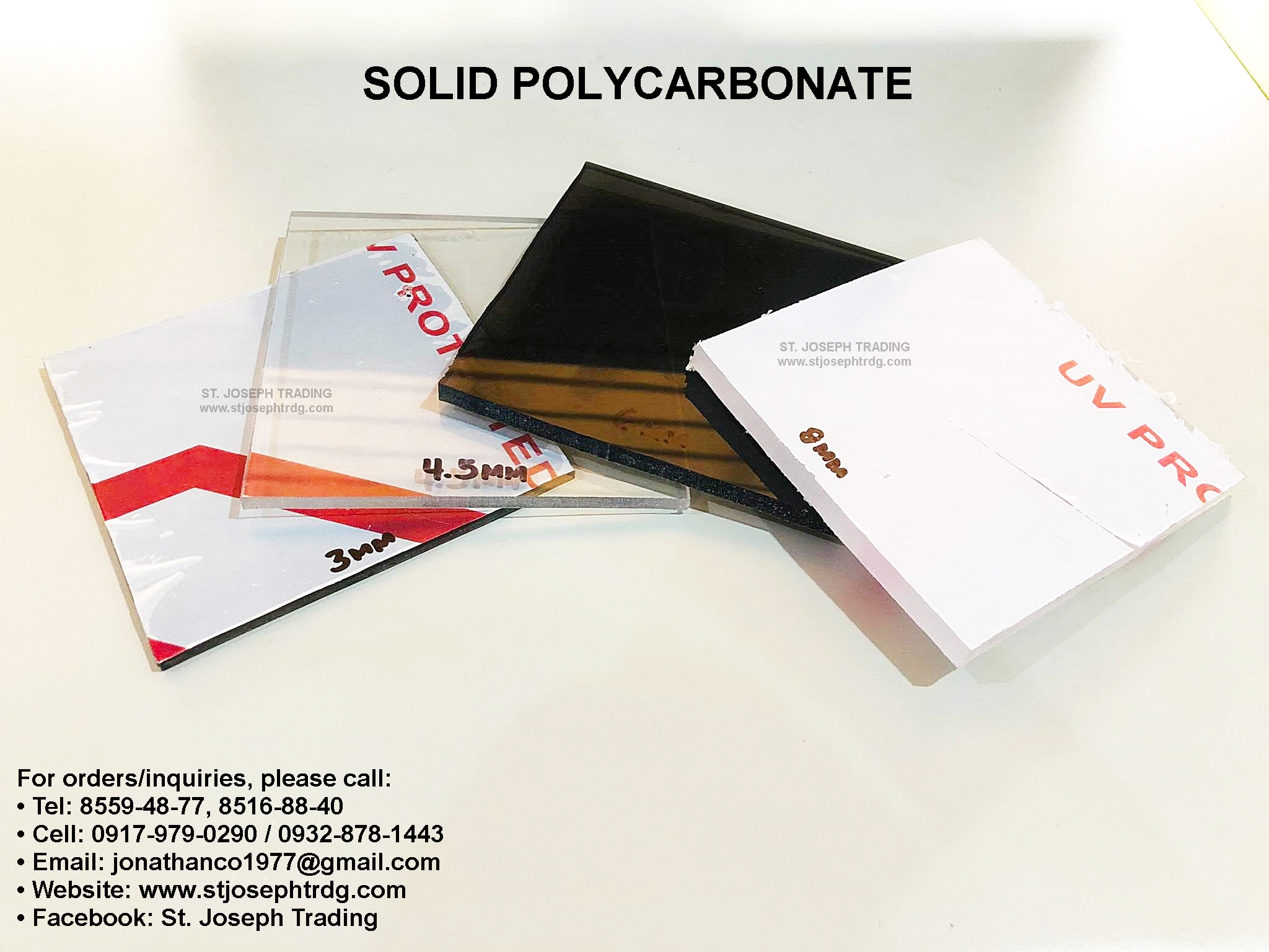 Solid Polycarbonate - St. Joseph Trading